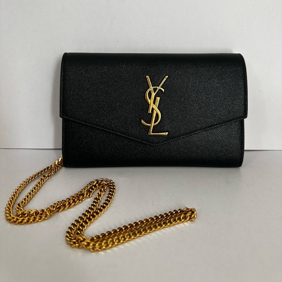Yves Saint Laurent | Bags | Ysl Uptown Wallet On Chain | Poshmark